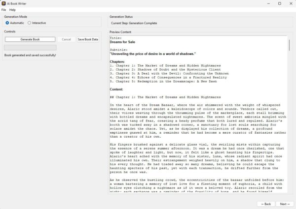 AI Book Writer for Windows: Write Your Book with AI Tools